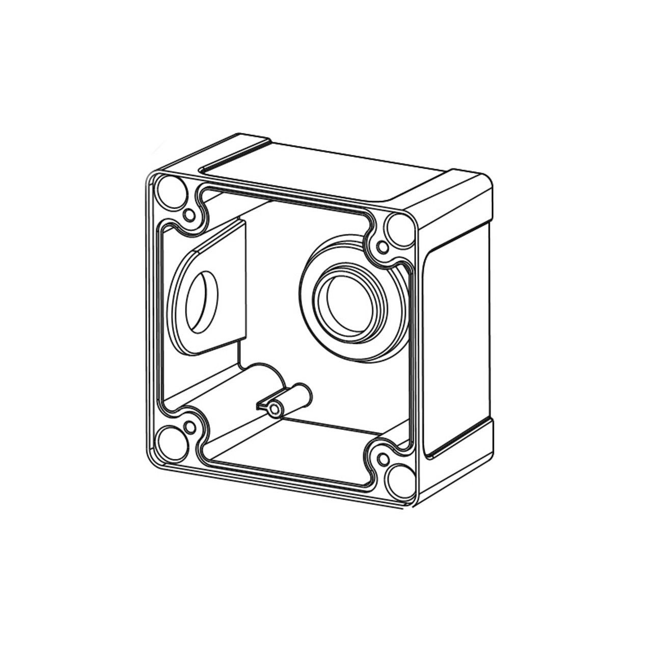 Pelco IMV-WMJB Wall Mount Junction Box Pelco IMV-WMJB Wall Mount Junction Box