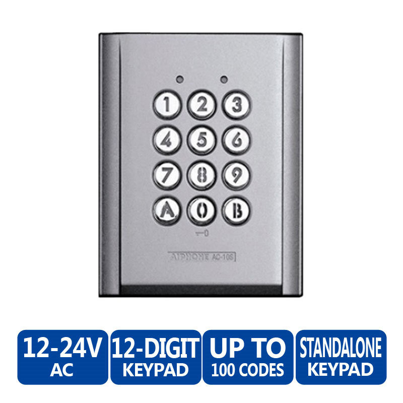 Aiphone AC-10S Standalone Surface Mount Access Keypad discontinued