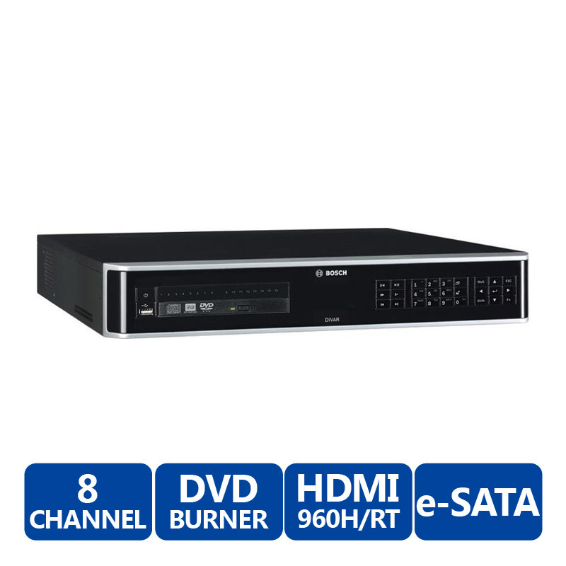 Bosch DVR-5000-08A001 8 Channel DVR, No HDD discontinued