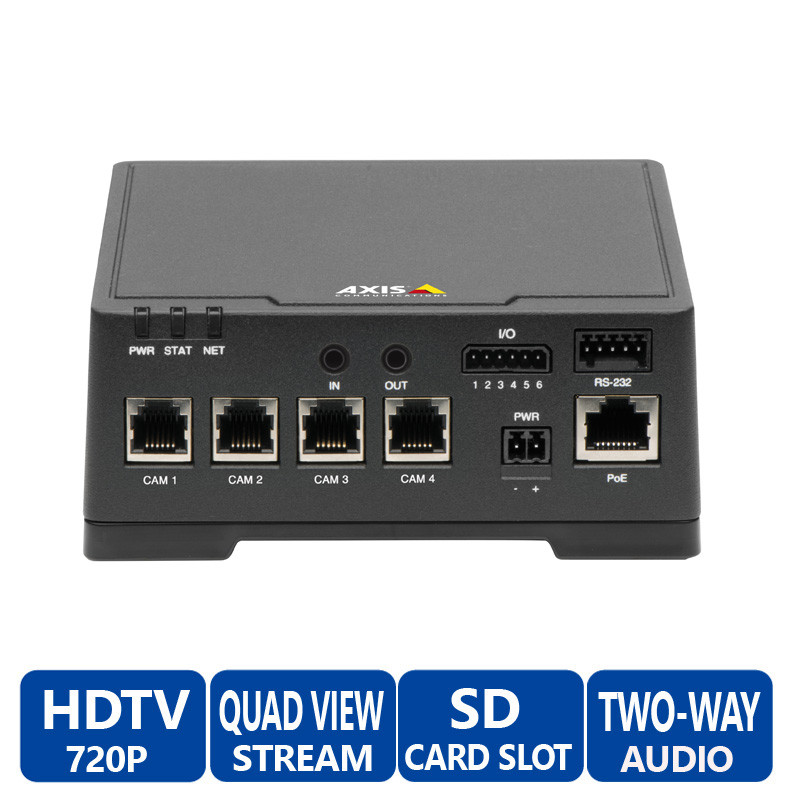 Axis F44 4ch 1080p HDTV Main Unit - 0659-001 discontinued