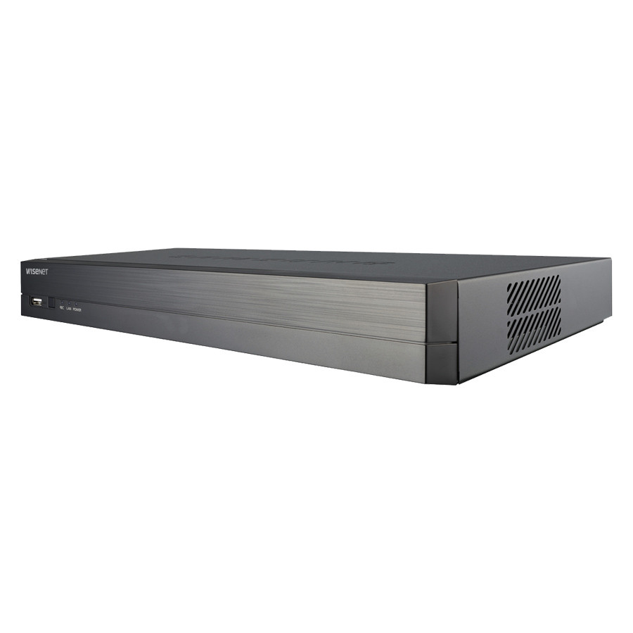 Samsung Hanwha 64 Channel 8K NVR, 400Mbps Recording, H.265 Support, 16 ...