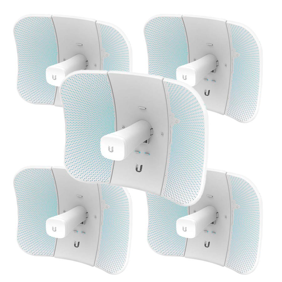 Ubiquiti LBE-5AC-GEN2-5Pack LiteBeam AC Ultra-lightweight