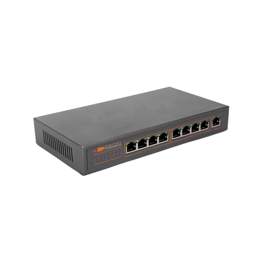 Digital Watchdog DW-POE896M 8 Channel PoE Switch