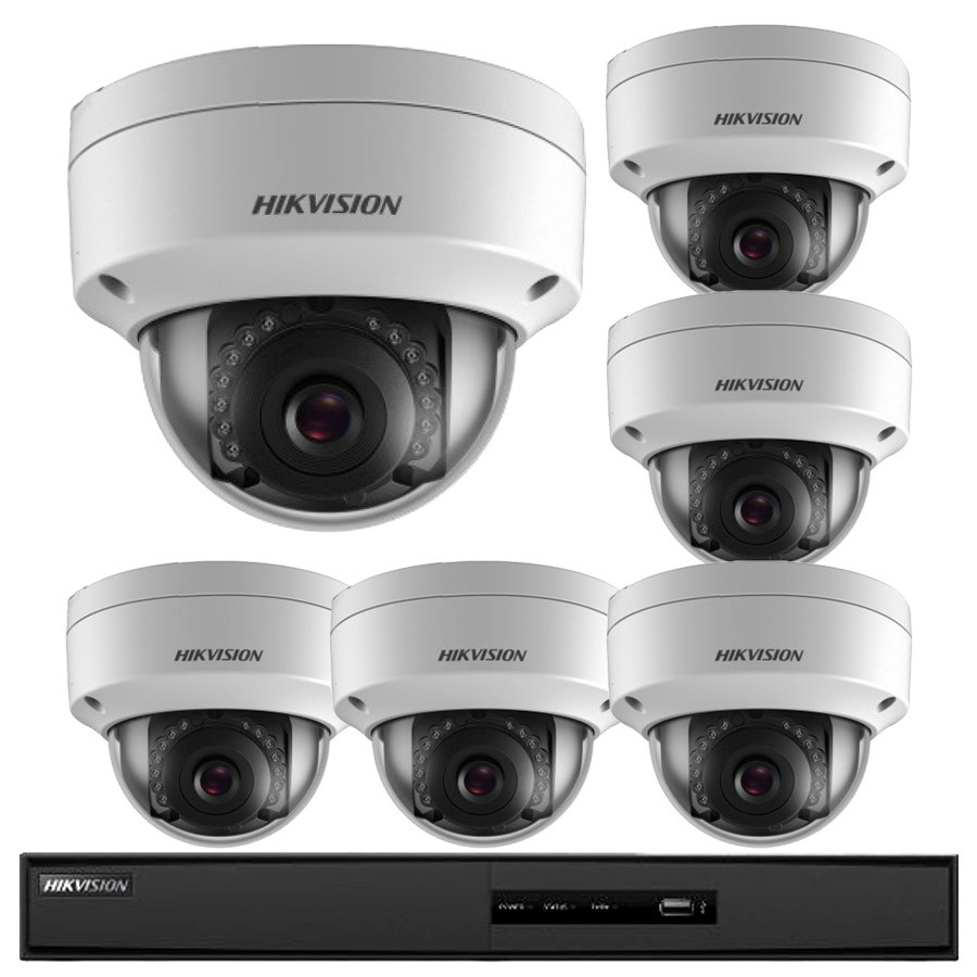 Hikvision I7608N2TA 6 Camera Outdoor Dome IP System discontinued