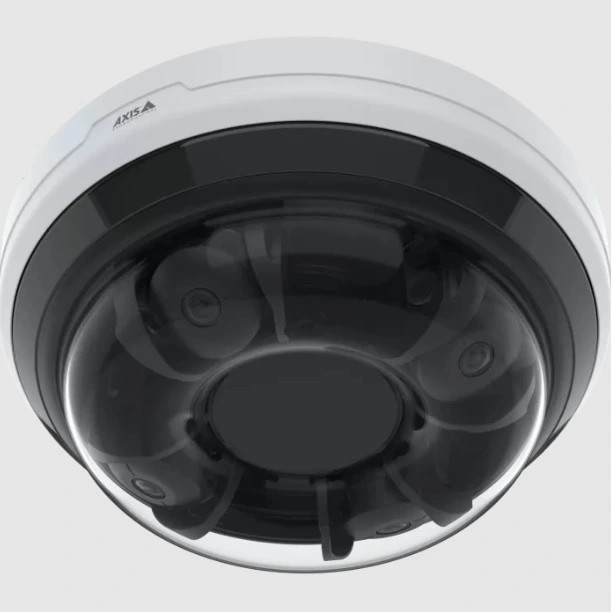 AXIS P3748-PLVE 4x8MP Outdoor Multi-Directional Dome IP Security Camera ...