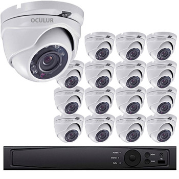12-Camera Bullet IP Security Camera System 4MP LTN8712-B4W