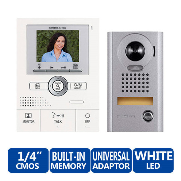 Aiphone JK-1HD Video Sub-Monitor - Video Intercom System