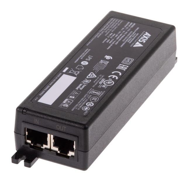 AXIS T8120 1-Port 15.4W PoE Injector, Midspan - 5026-204