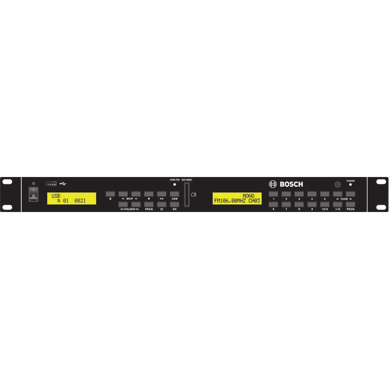 Bosch PLM-8M8-US 8-Zone Digital Sound Processor Matrix Mixer