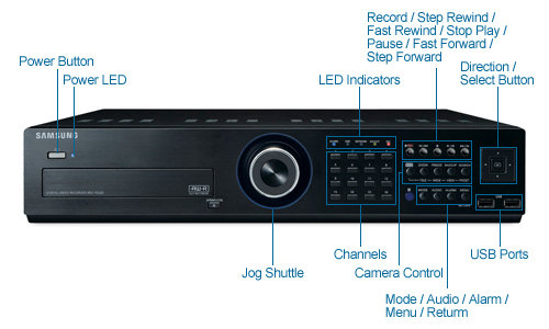 Samsung Hanwha SRD-1652D-500 16 Channel DVR, 500 GB HDD discontinued