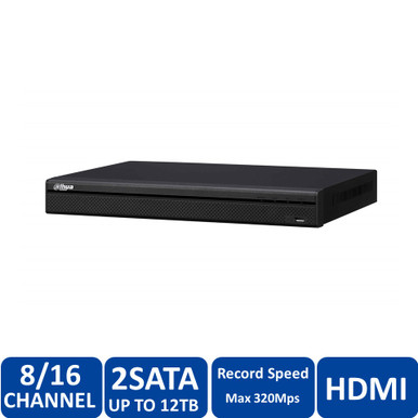 Dahua DHI-NVR52A16-16P-4KS2-2TB 16 Channel NVR, 2TB HDD discontinued