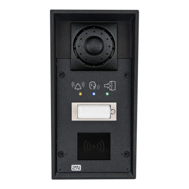 AXIS 2N IP Force 1-Button Intercom System with RFID Card Reader - 01335-001