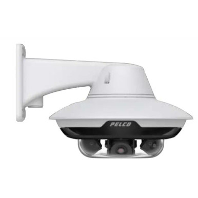 Pelco IMD24127 3x8MP(4K) Outdoor Multi-Directional Dome IP Security Camera