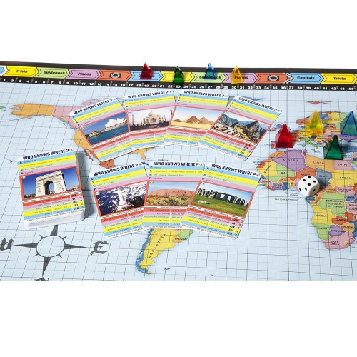 Who Knows Where? Board Game - Pirates Cave Chandlery