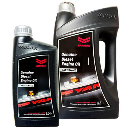 Yanmar SAE 15W-40 Genuine Diesel Engine Oil - Pirates Cave Chandlery