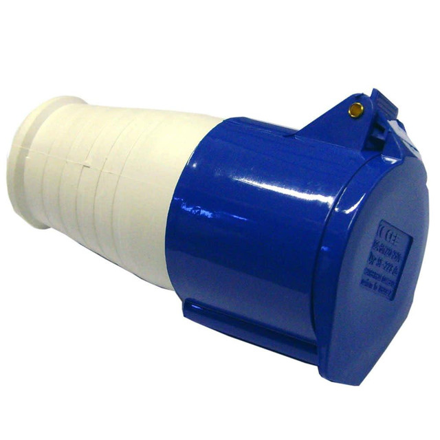 Mains 16/32A Shore Power Socket Female - Pirates Cave Chandlery