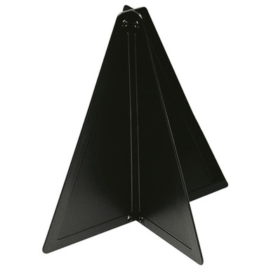 Black Motor Sailing Cone 350 x 340cm - Pirates Cave Chandlery