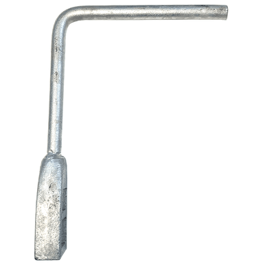 Galvanised Steel Lock Windlass Key - Pirates Cave Chandlery