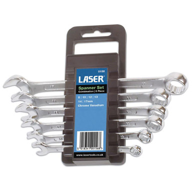 Laser 6 Piece Spanner Set - Pirates Cave Chandlery