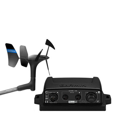 Garmin gWind Mast Head Transducer with GND10 Black Box & 25m Mast Cable ...