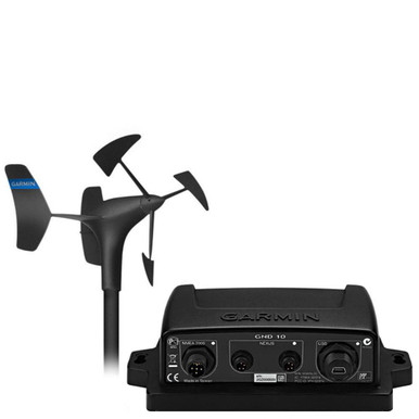 Garmin gWind Race Mast Head Transducer with GND10 Black Box & 25m Mast ...