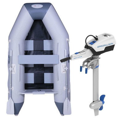 Seago 260 Slatted Floor Inflatable Dinghy with ePropulsion Spirit 1.0 ...