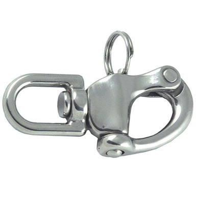 Snap Shackle Swivel Eye S/S (12-22mm) - Pirates Cave Chandlery