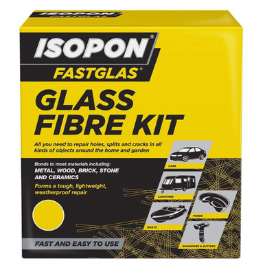 Isopon Fastglas Glass Fibre Repair Kit - Pirates Cave Chandlery