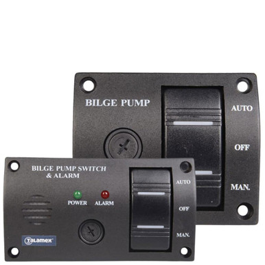 Talamex Bilge Pump Control Panel - On/Off/Manual - Pirates Cave Chandlery