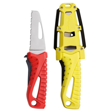 Wichard Rescue Knife With Fixed Serrated Blade & Sheath - Pirates Cave ...