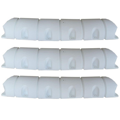 Seago Majoni Dock Fender (Triple Pack) White - Pirates Cave Chandlery