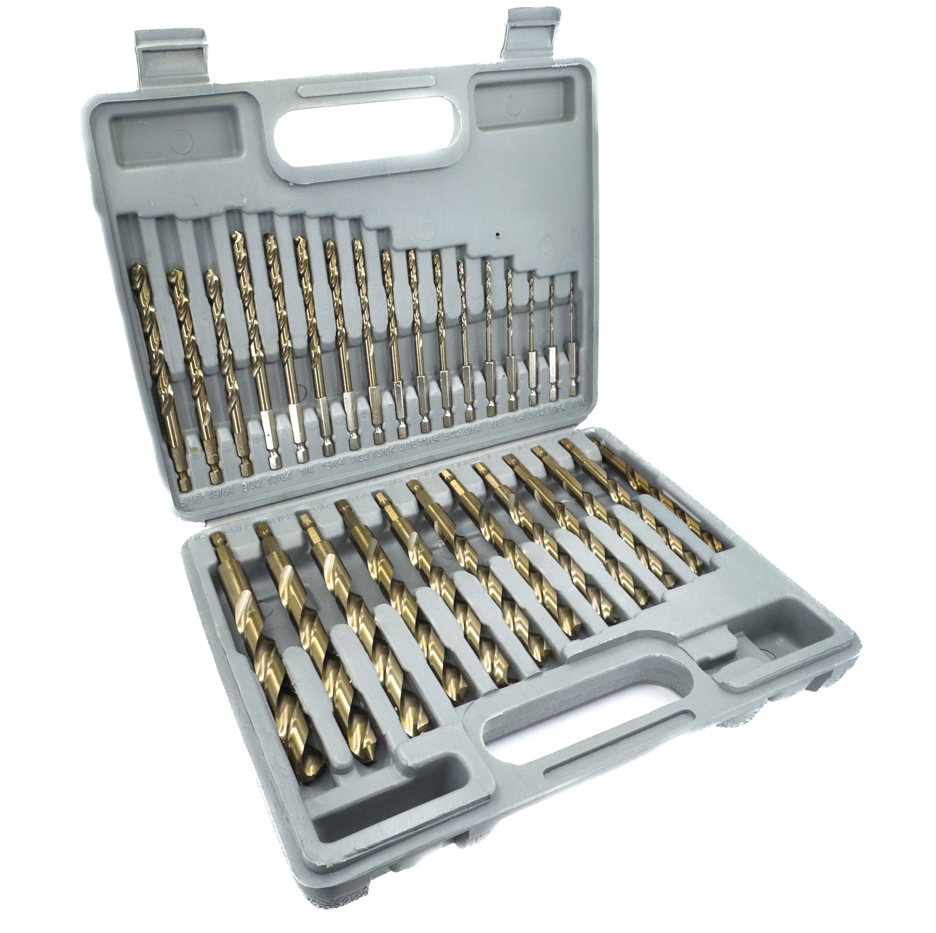 Jobber Length Drill Sets, Shatter Proof Plastic Case | DrillsandCutters.com