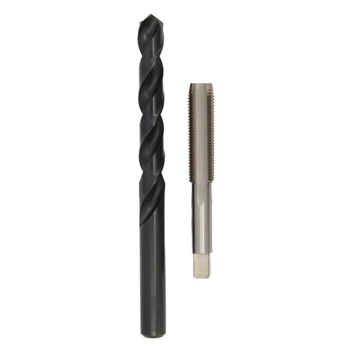 m5 x .75 HSS Plug Tap and 4.25mm HSS Drill Bit Kit, Qualtech ...