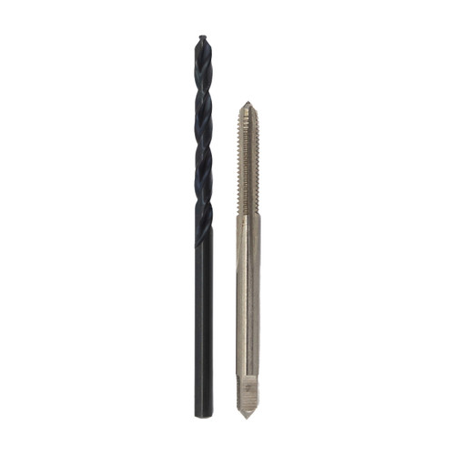 #10-48 UNS HSS Plug Tap and #18 HSS Drill Bit Kit, Qualtech ...