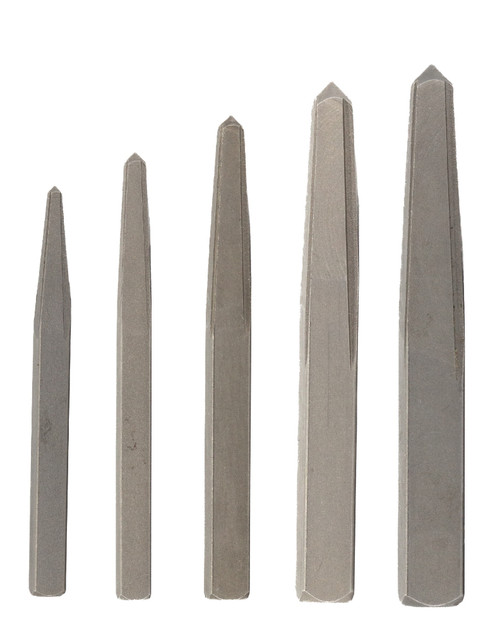 #1-5 Carbon Steel Straight Flute Screw Extractor Set | DrillsandCutters.com