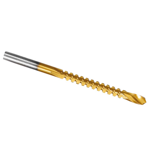 3/16" HSS Tin-Coated Serrated Side Cutting/Saw Drill Bit ...