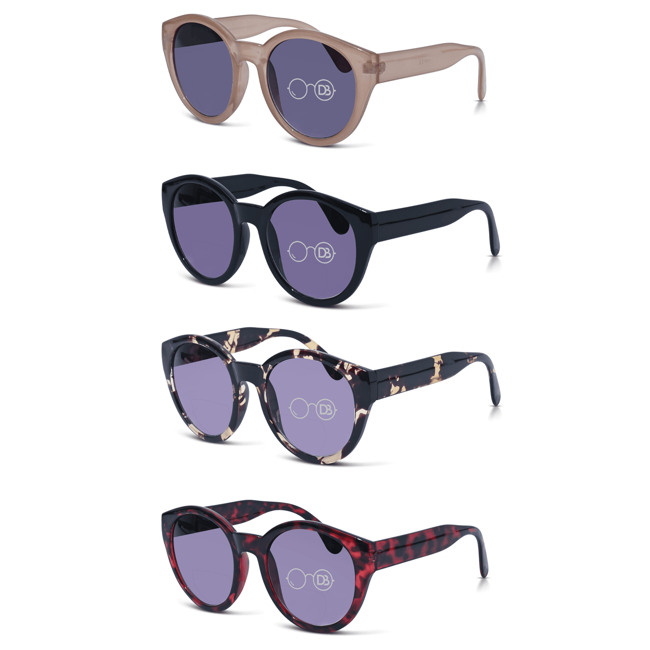 Reading Sunglasses - Women's Hidden Bifocal Jet Set @ DebSpecs.com