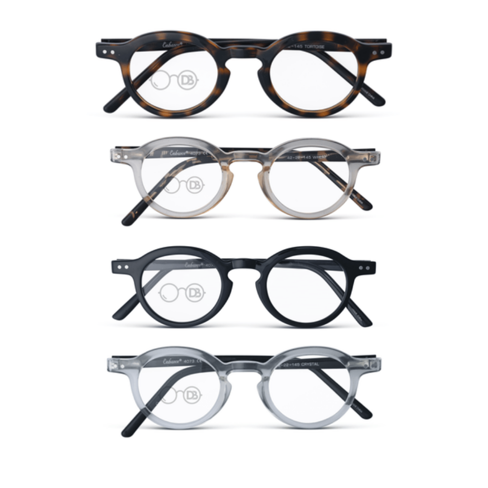 Contemporary Round optical reading glasses