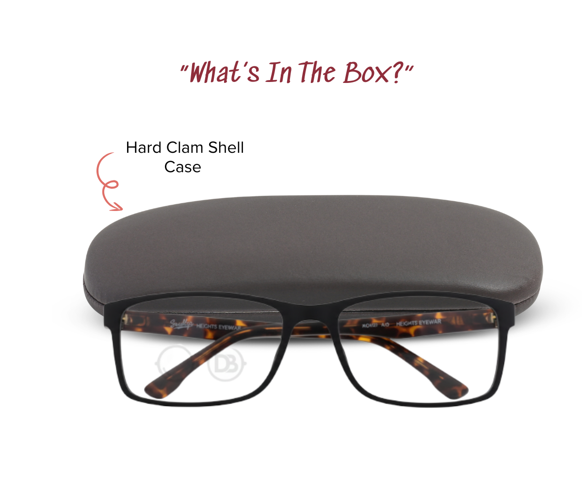 Jacob Reading Glasses for Men – Rectangle Frame, Custom Single Vision ...