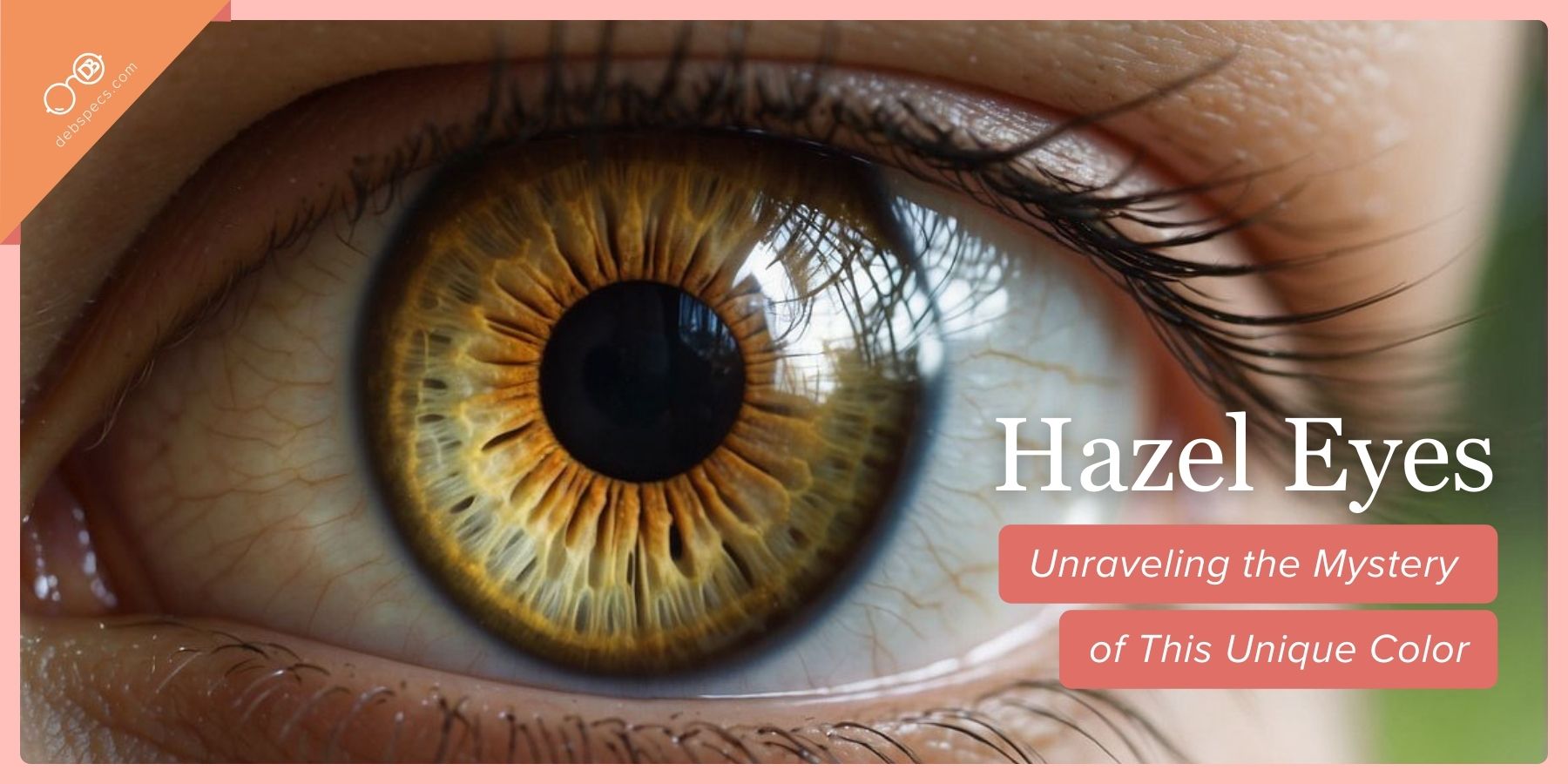 Hazel Eyes: Unraveling the Mystery of This Unique Color - Debby Burk Optical