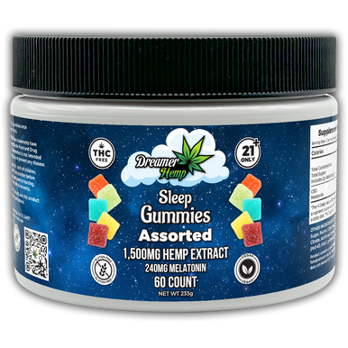 Dreamer Hemp™ CBD Sleep Gummies, 1,500mg (60 ct.) - shophempdeals.com