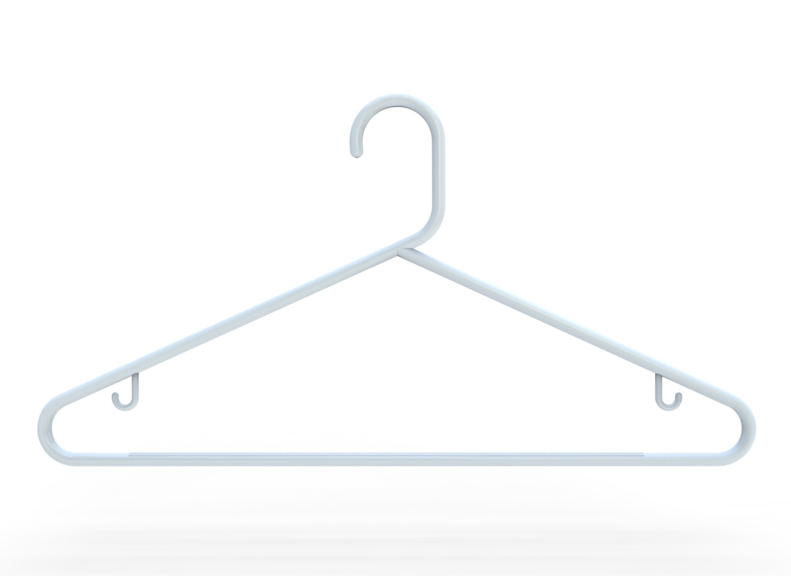 RAPID HANGERS :: Tubular 816B Plastic Hanger