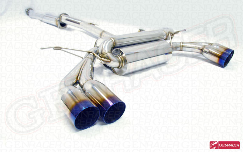 MXP Cat-Back Exhaust System for 2.0T 2010-14 Genesis Coupe - GenRacer