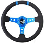 NRG Innovations LIMITED EDITION 350MM SPORT STEERING WHEEL (3" DEEP ...