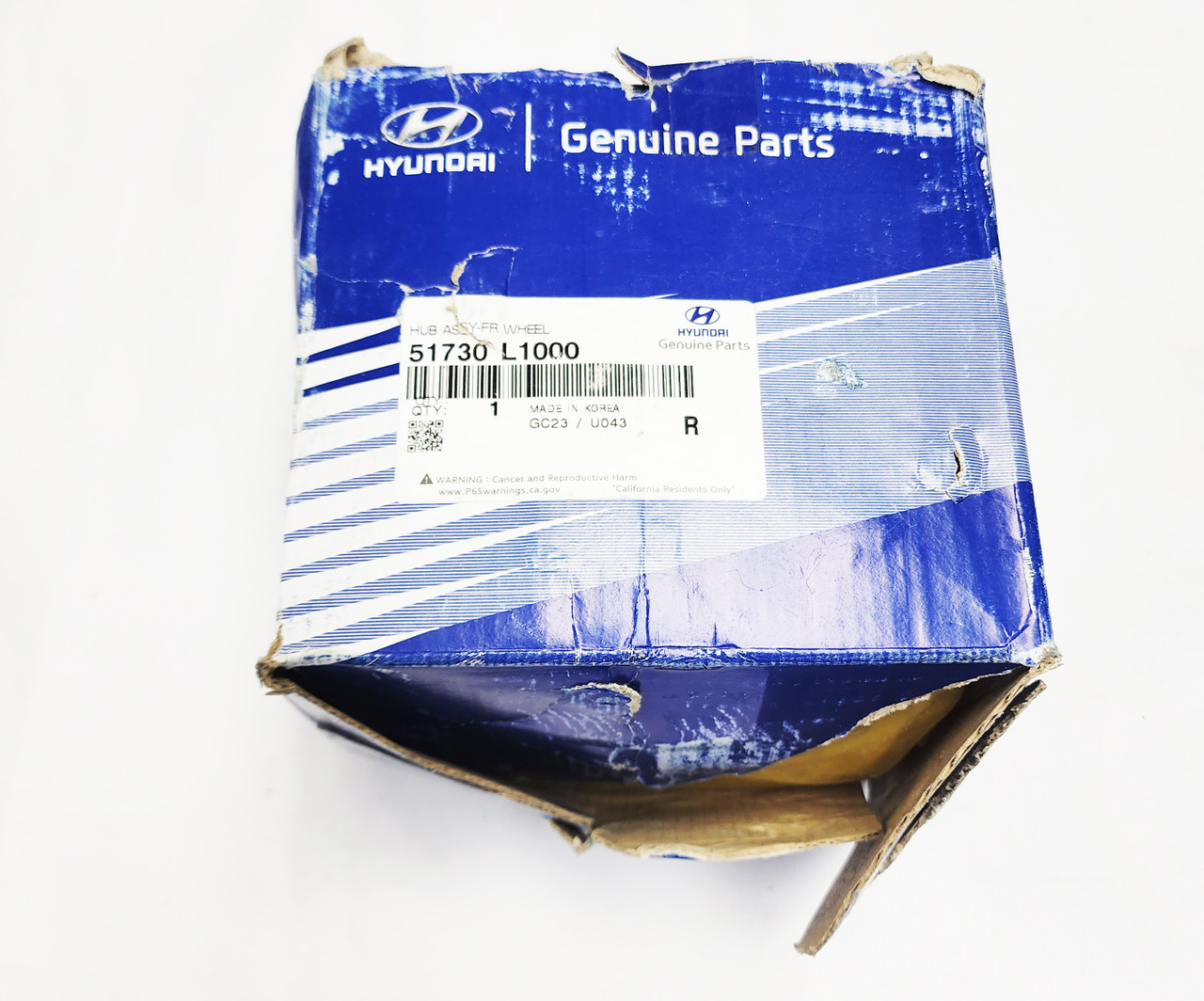 OEM Hyundai Replacement Front Hub/Wheel Bearing for Veloster N/Kona N ...