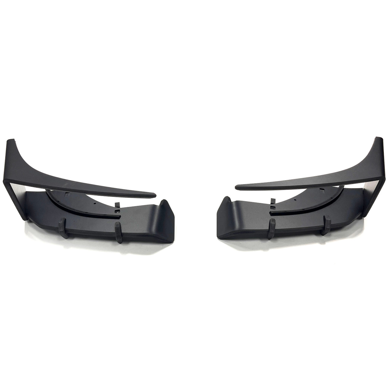 VELOCE Rear Wing Spats + Diffuser with Fins for Hyundai Veloster N 2019 ...