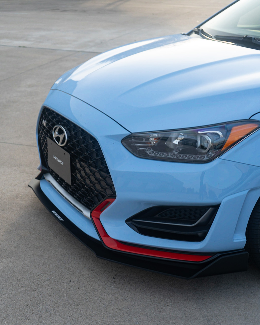 VELOCE Front Bumper Canards for Hyundai Veloster N 2019+ - GenRacer