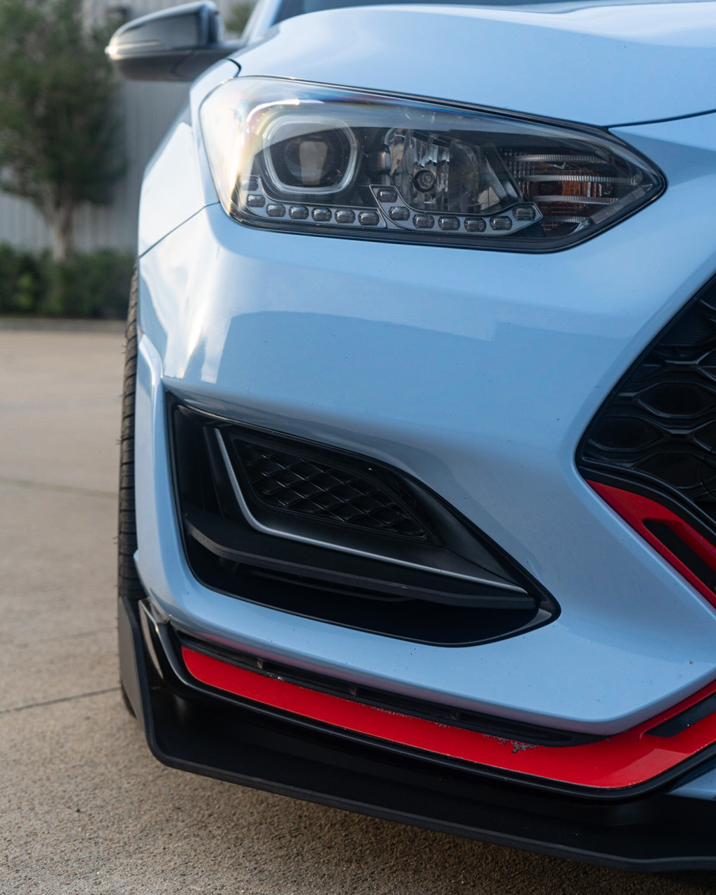 VELOCE Front Bumper Canards for Hyundai Veloster N 2019+ - GenRacer