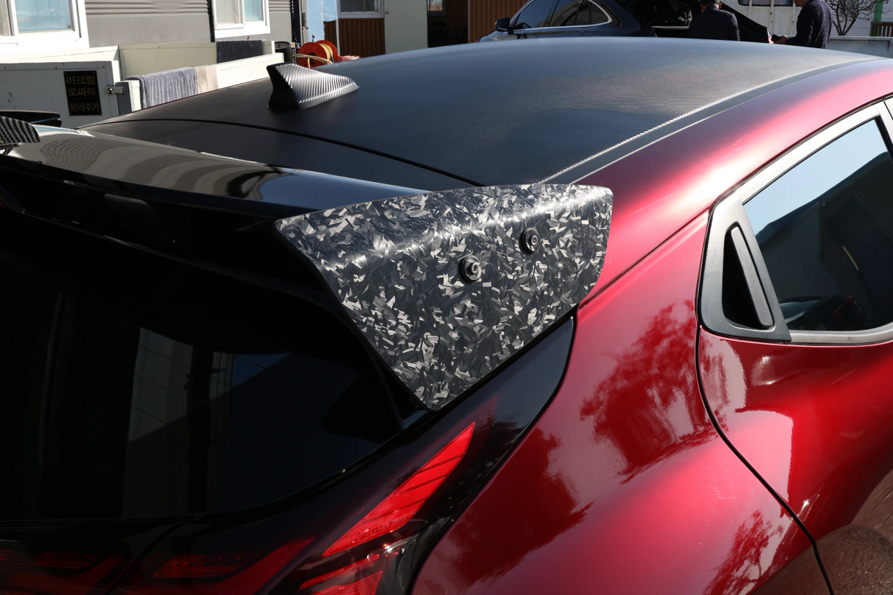 Convoy Hyundai Veloster N Spoiler Side Wing Plates V2 - GenRacer