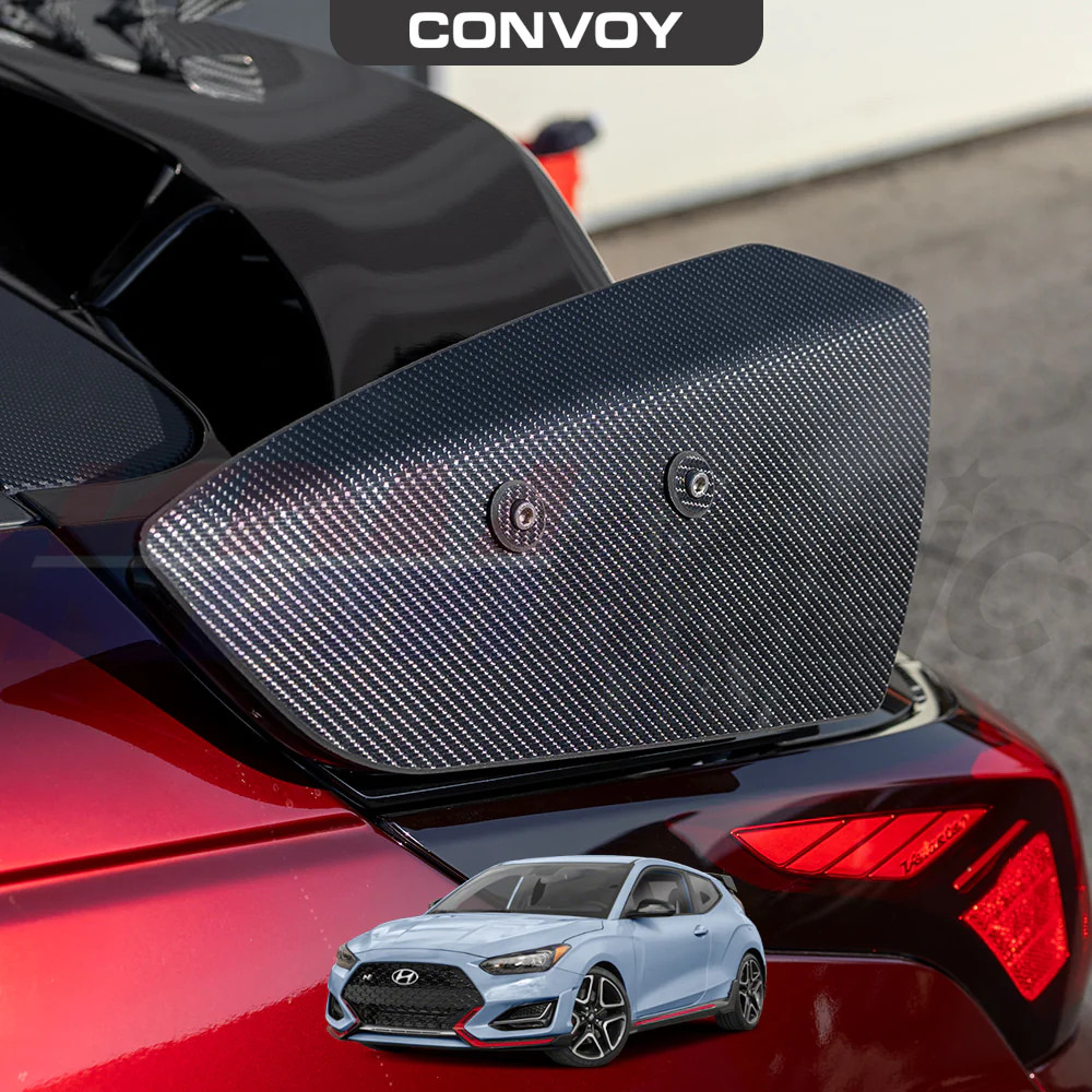 Convoy Hyundai Veloster N Spoiler Side Wing Plates V3 - GenRacer